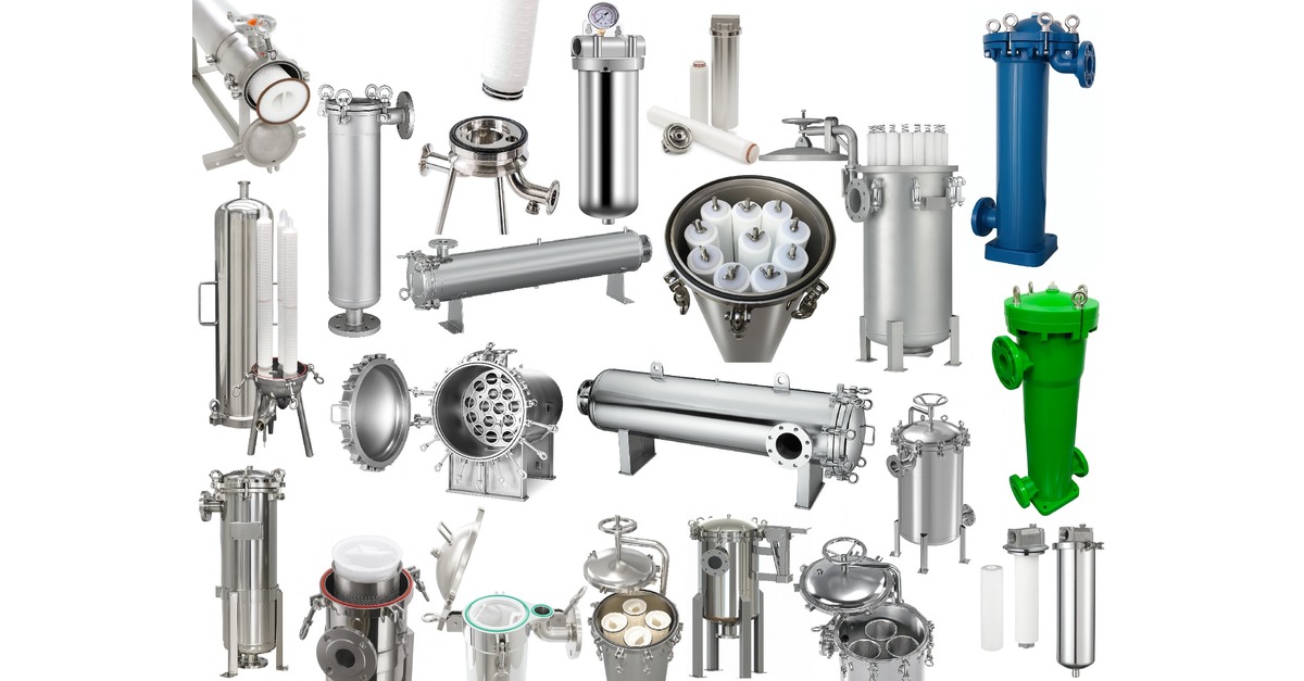 Stainless Steel & Thermoplastic Industrial Filter Housings | Complete ...